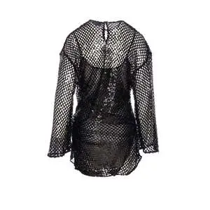 Attico Sequin-embellished Mini Dress