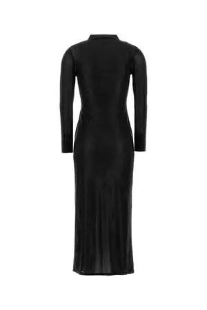 Alexander Wang Embellished Viscose Shirt Dress