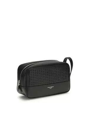 Dolce & Gabbana Leather Beauty Case