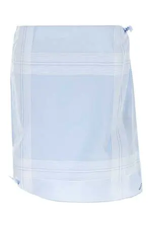 Prada Light Cotton Skirt - Blue