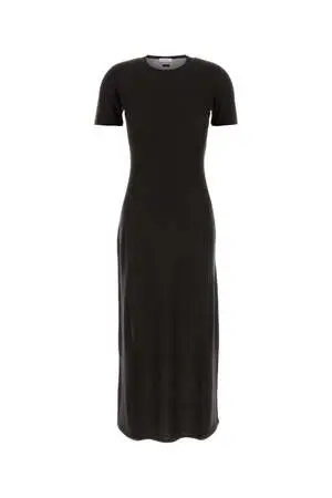 FERRAGAMO Salvatore Cashmere Blend Dress - Brown