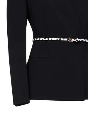 Max Mara Belted Jacket - Multicolor
