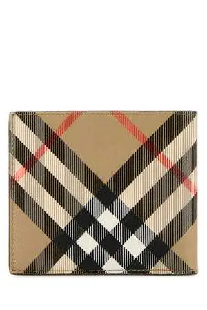Burberry Printed E-canvas Wallet