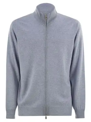 BRUNELLO CUCINELLI BRUNELLO CUCINELLI High-Necked Zip-Up Cashmere Cardigan