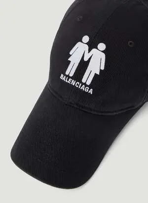Balenciaga Logo Baseball Cap