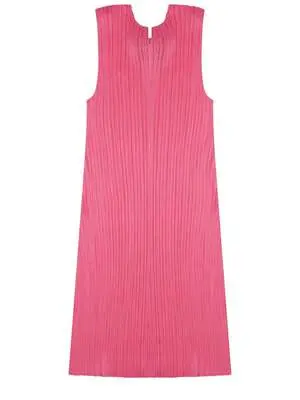 Issey Miyake Sleeveless Pleated Blouse