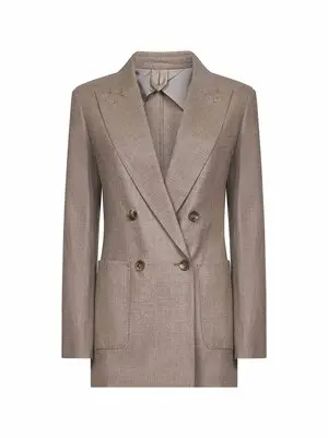 Max Mara Turtledove Stretch Cashmere Harald Blazer - Multicolor