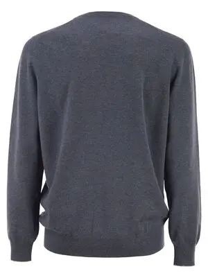 Brunello Cucinelli Pure Cashmere Crew-neck Sweater - Multicolor