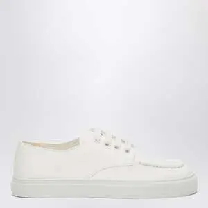 Prada Leather Lace Up Sneakers - Multicolor