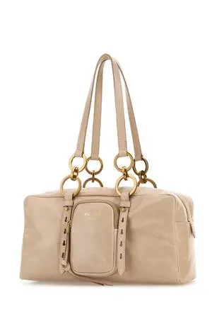 Prada Powder Leather Handbag