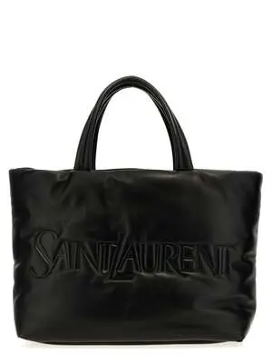 Saint Laurent Nappa Leather Shopping Bag - Black