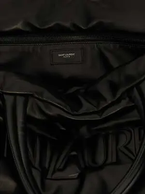 Saint Laurent Nappa Leather Shopping Bag - Black