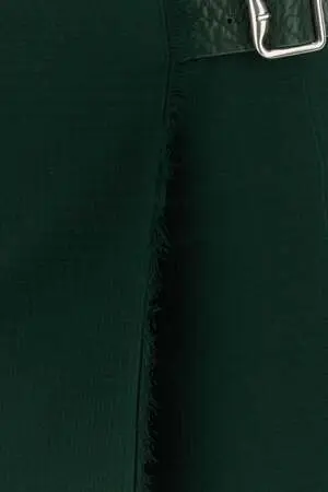 Burberry Virgin Wool Pleated Skirt