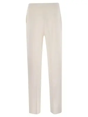 Max Mara Arno Viscose And Wool Trousers