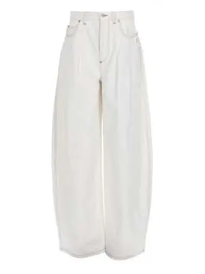Jacquemus Ovalo Jeans - White