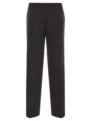 Max Mara Arno Viscose And Wool Trousers - Multicolor