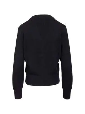 AMI Paris De Cœur Wool Cardigan