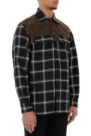 Alexander McQueen Embroidered Cotton Shirt