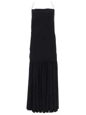 Jacquemus Abiha Long Dress - Black