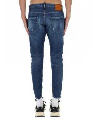 Dsquared2 Twist" Slim Fit Jeans - Blue