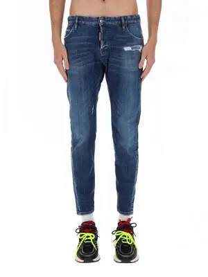 Dsquared2 Twist" Slim Fit Jeans - Blue