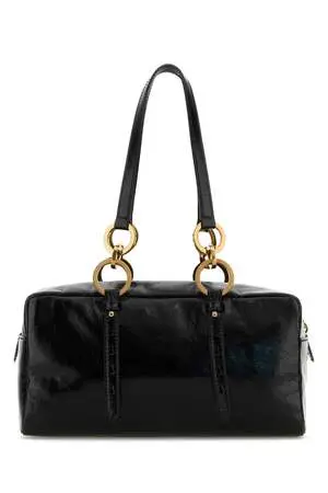 Prada Leather Handbag - Black