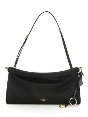 Alaïa East West" Shoulder Bag In Nylon - Black