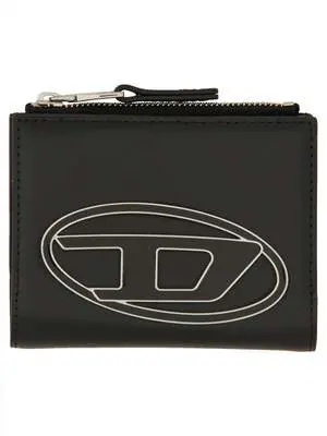 DIESEL® Leather Wallet - Black