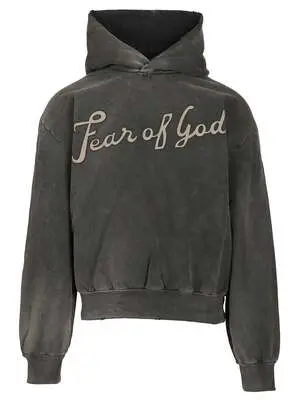 Fear Of God 26 Classic Half Raglan" Hoodie - Black