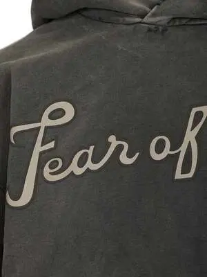 Fear Of God 26 Classic Half Raglan" Hoodie - Black