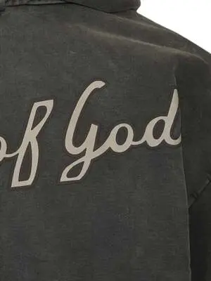 Fear Of God 26 Classic Half Raglan" Hoodie - Black