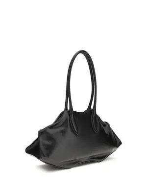 Alexander McQueen Manta Shoulder Bag - Black