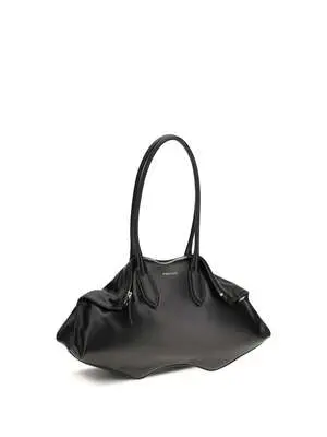 Alexander McQueen Manta Shoulder Bag - Black