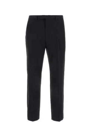 Gucci Charcoal Wool Tailored Trousers