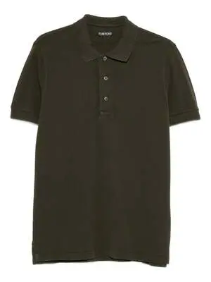 TOM FORD Cotton Piqué Polo Shirt