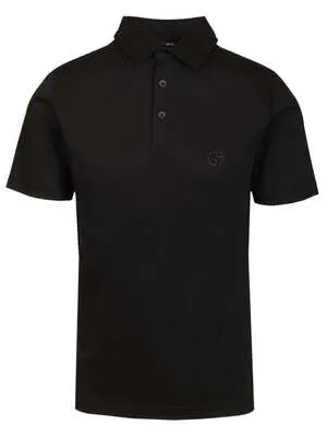 Giorgio Armani Cotton Interlock Polo Shirt