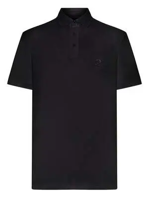 Giorgio Armani Cotton Interlock Polo Shirt