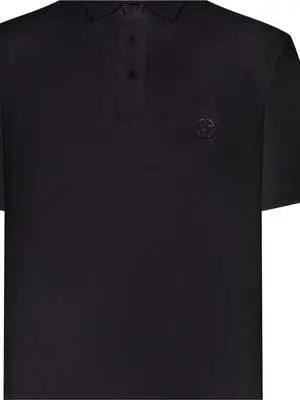 Giorgio Armani Cotton Interlock Polo Shirt