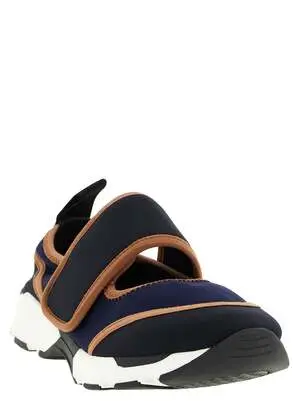 Marni Running Mary Jane Sneakers - Blue