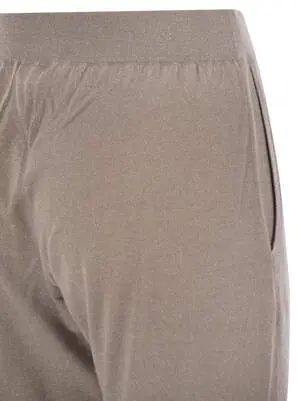 Brunello Cucinelli Sparkling Lightweight Cashmere And Silk Trousers