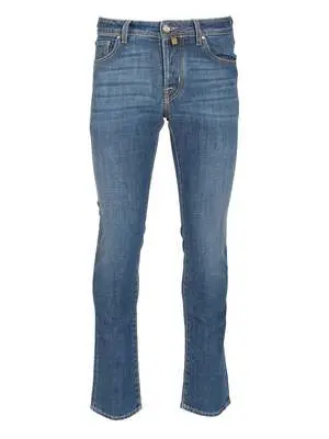 Jacob Cohen Slim Fit Five-pocket Jeans - Blue
