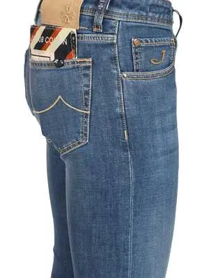 Jacob Cohen Slim Fit Five-pocket Jeans - Blue