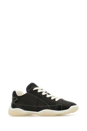 Prada Leather Sneakers - Black