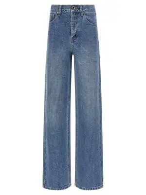 Self-portrait Mid Rise Jeans For Women