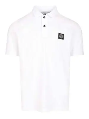 Stone Island Button Down Polos For Men