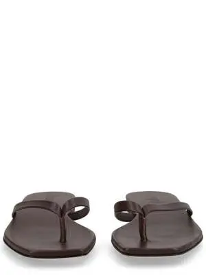AeydĒ Renee Leather Sandals - Brown