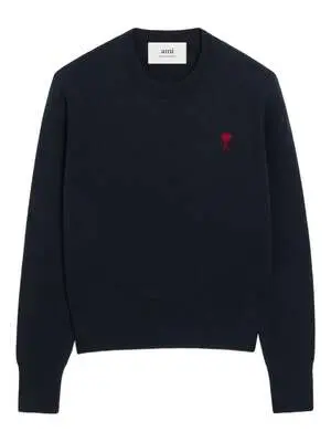AMI Paris De Coeur Wool Sweater