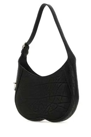 Burberry Leather Small Shoulder Bag - Black