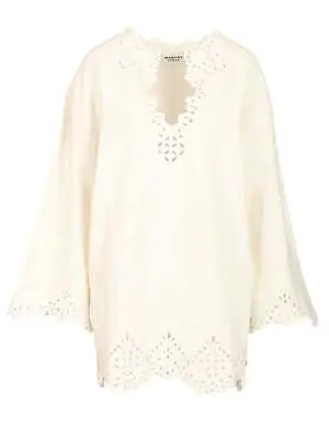 Isabel Marant Étoile Sherazade" Short Dress - White