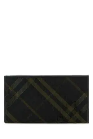 Burberry Printed E-canvas Wallet - Multicolor
